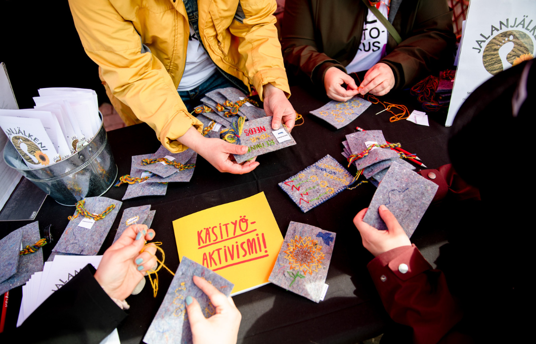 Craftivism kits | KSL-opintokeskus