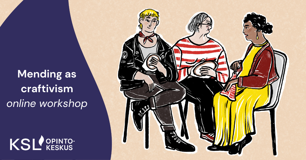 Mending as a form of craftivism - Online workshop with Elena Polzer ...